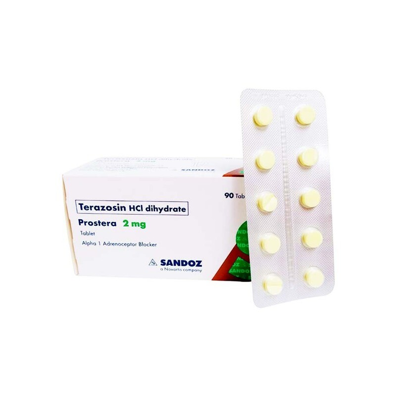 PROSTERA Terazosin Hydrochloride Dihydrate 2mg Tablet 1's price in the ...
